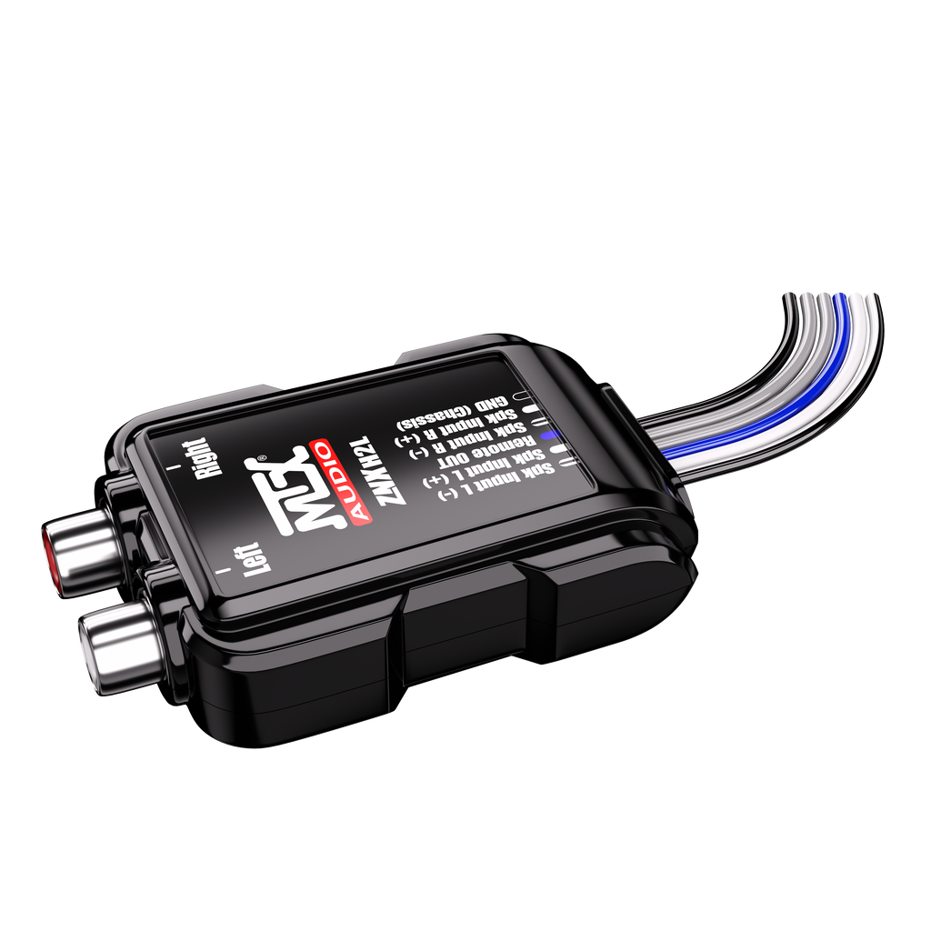 MTX 2 Channel Hi-Low Speaker Level to RCA Converter ZNXH2L – MTX Audio ...